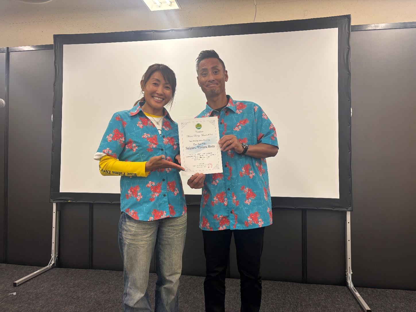 MULTIPLE WINS FOR MARIANAS AT JAPAN MARINE DIVING AWARDS – Marianas ...