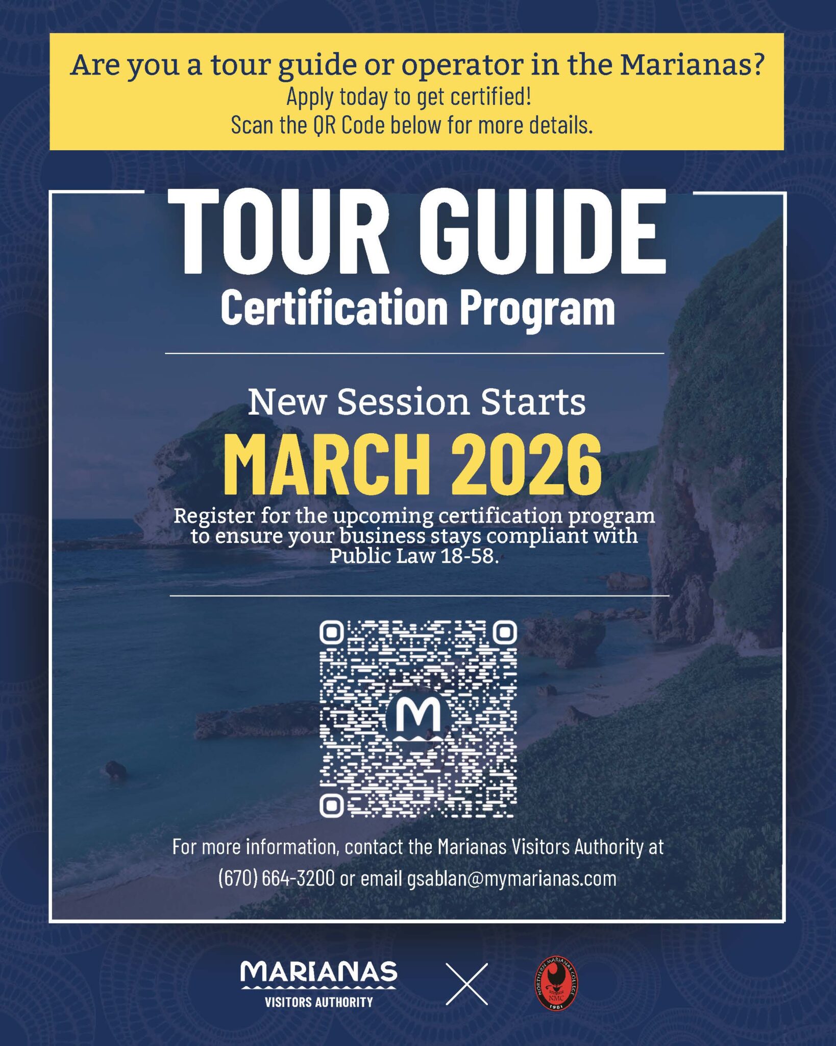 Official Marianas Guide Course Manual – Marianas Visitors Authority ...